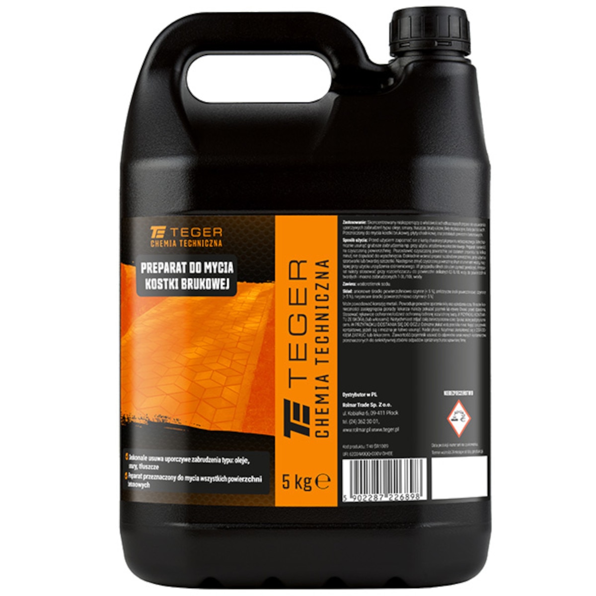 Pregatire pentru spalarea pavajului, Teger, 5kg - eMAG.ro