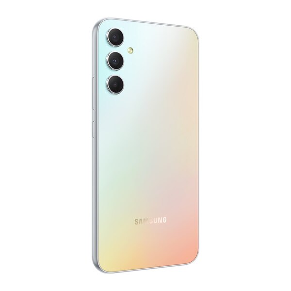 Telefon mobil Samsung Galaxy A34, Dual SIM, 128GB, 8GB RAM, 5G, Silver ...