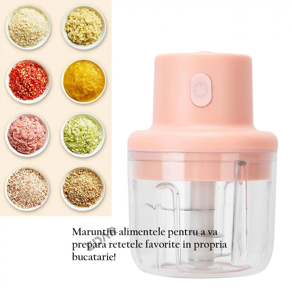 Mini Tocator Portabil EDAR tip Blender, Electric, Usor de Depozitat ...