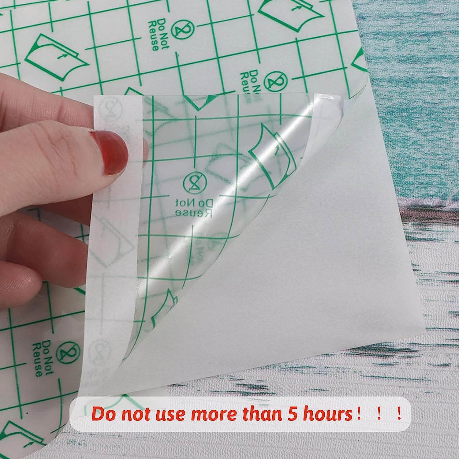 Set 100 pansamente, PU, 15x15 cm, Transparent - eMAG.ro