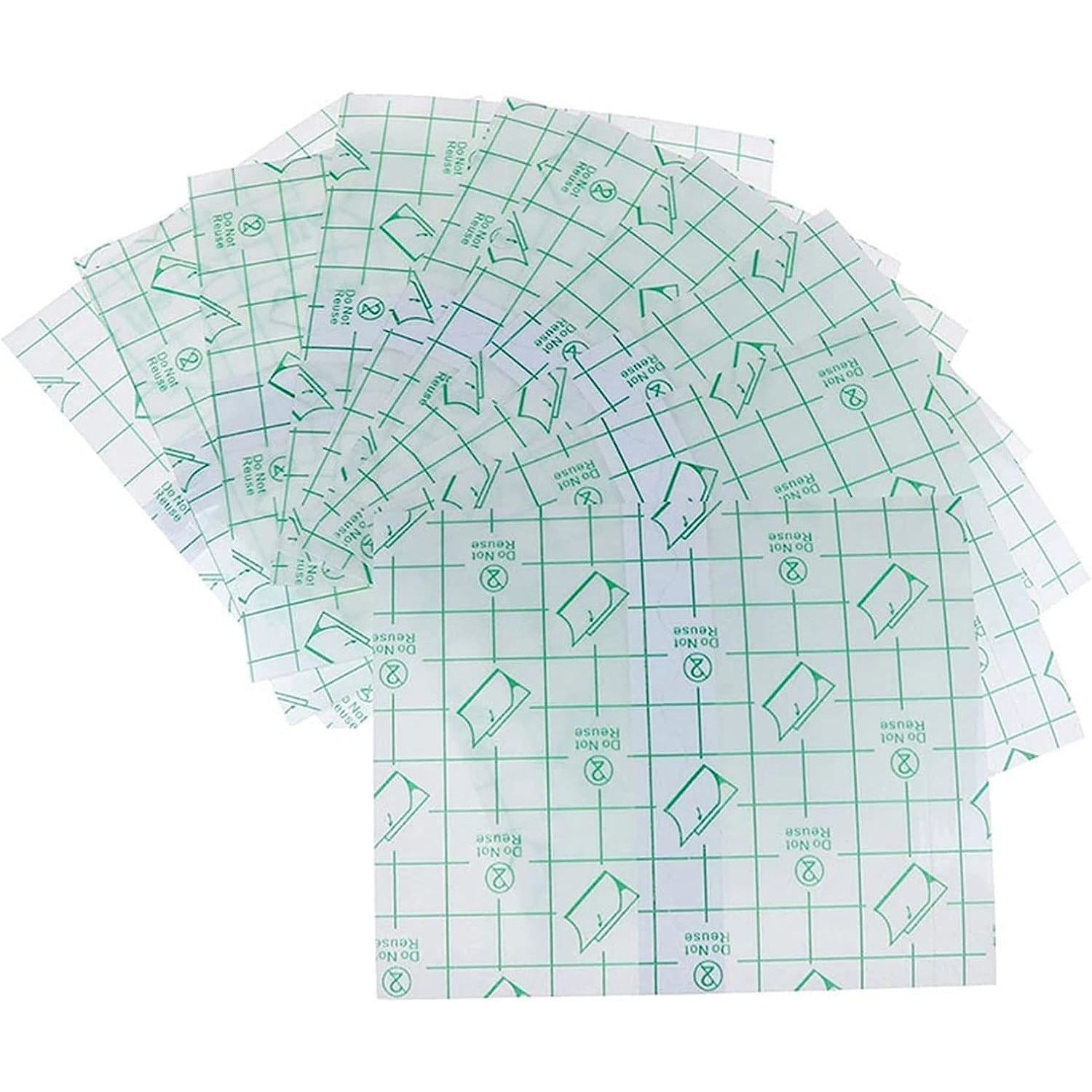 Set 100 pansamente, PU, 15x15 cm, Transparent - eMAG.ro