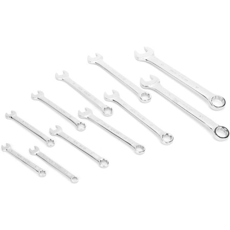 Set 10 chei combinate cu clichet, Otel carbon, Argintiu - eMAG.ro