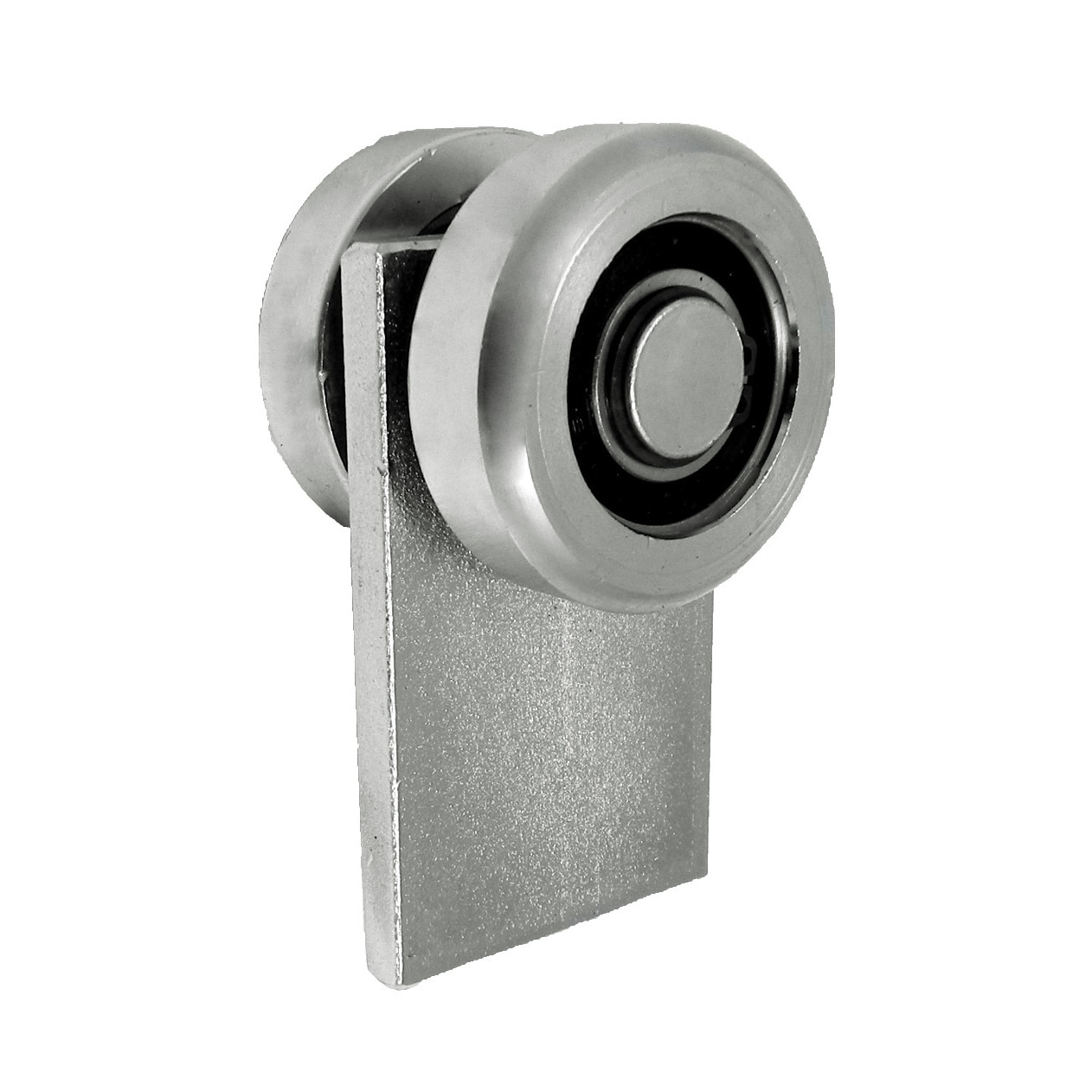 Set 2 roti pentru carucior, UN, Metal, 68.4mm, Argintiu - eMAG.ro