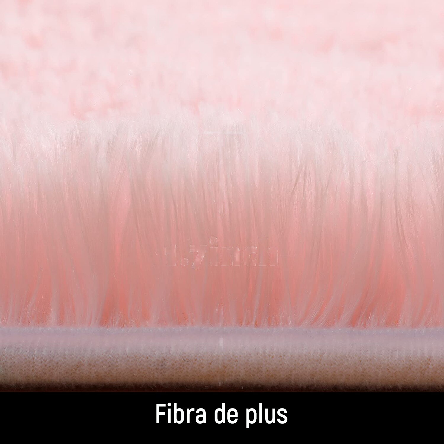 Covor rotund, Vaxiuja, 60×60cm, Pufos, Fir lung, Poliester ...