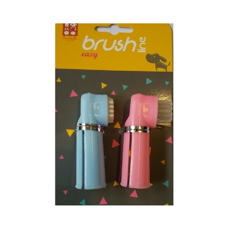 Periuta de dinti degetar pentru caini si pisici, Tommi, set 2 bucati ...