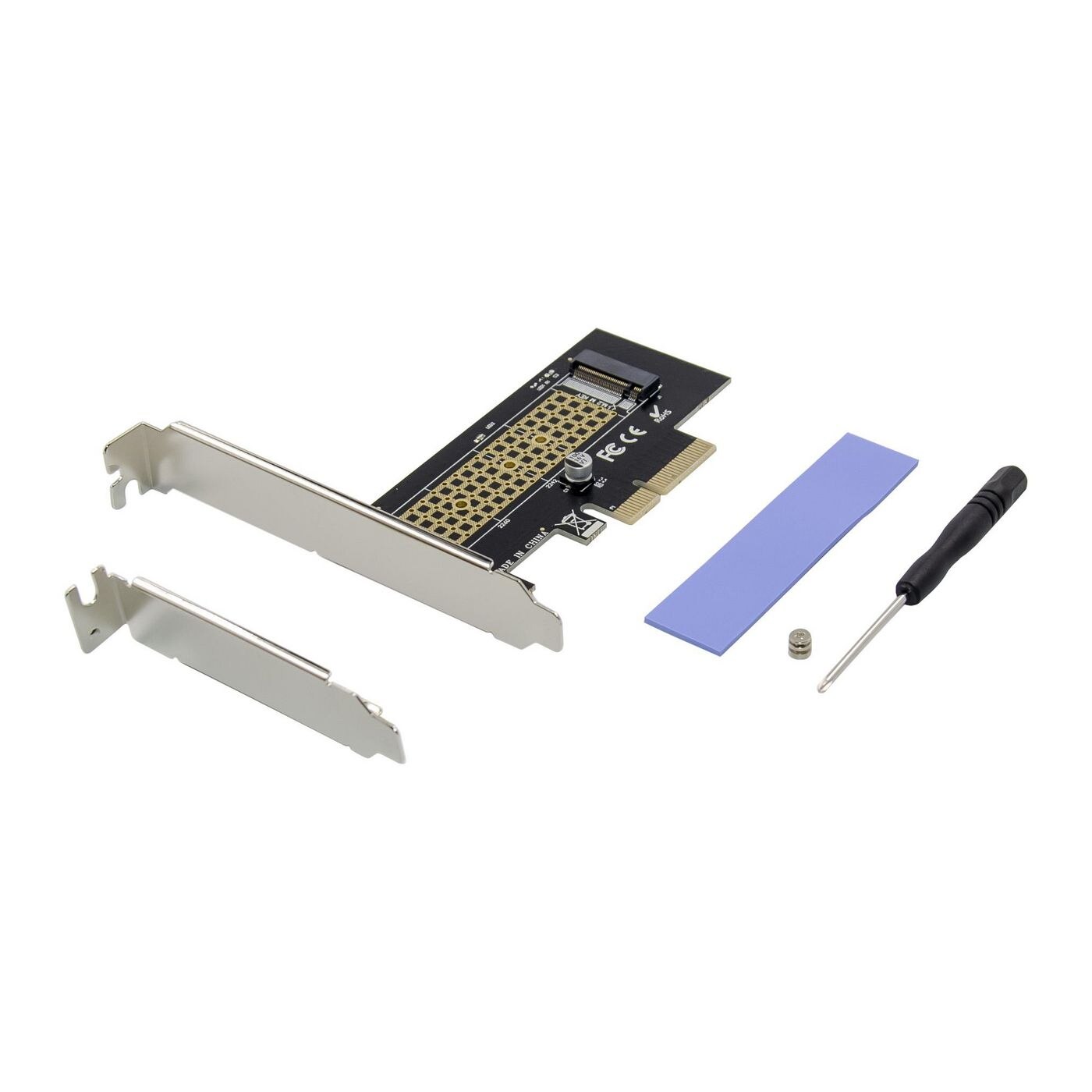 Kit adaptor SSD, MicroConnect, PCIe x4 M.2 NVMe - eMAG.ro
