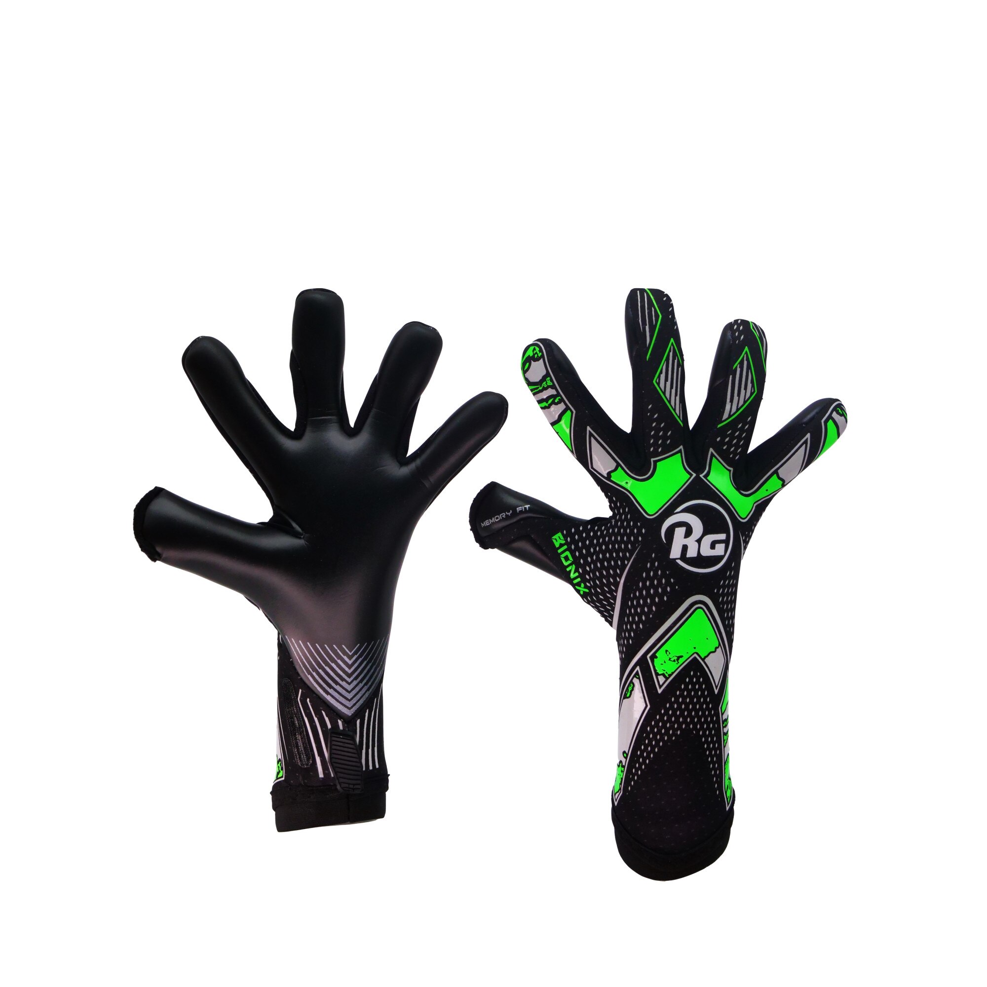 Manusi RG BIONIX 2023-2024, Negru/Verde, 6 - eMAG.ro