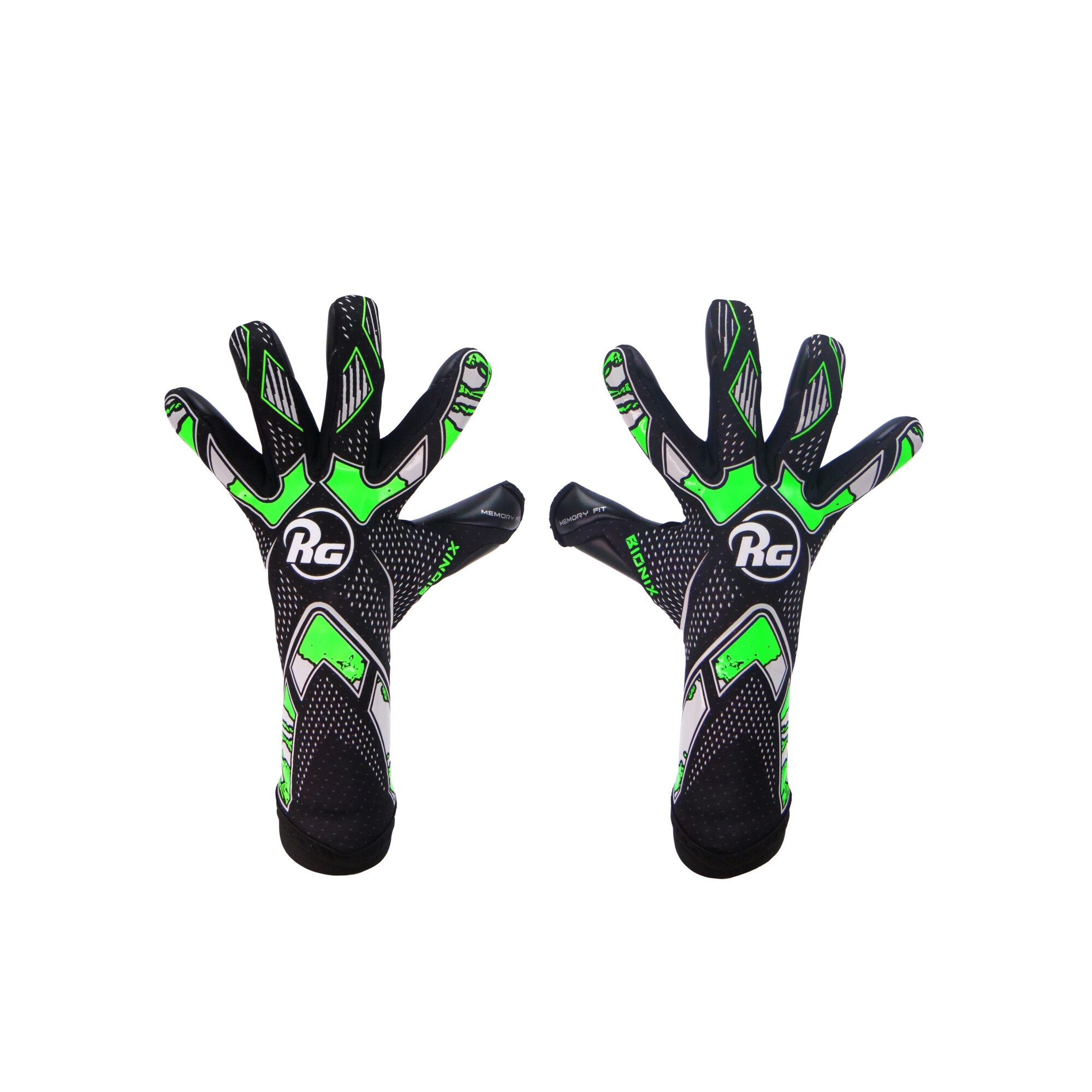 Manusi RG BIONIX 2023-2024, Negru/Verde, 8 - eMAG.ro