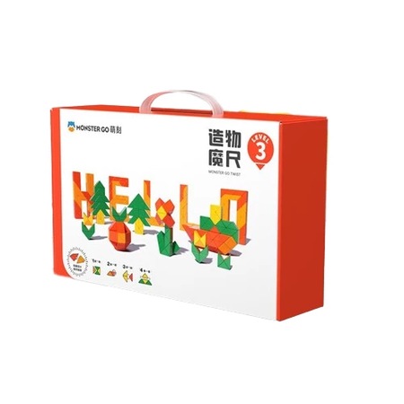 Комплект от 3 играчки Gan Monster Go, Magic Ruler, MG Snake Puzzle ...