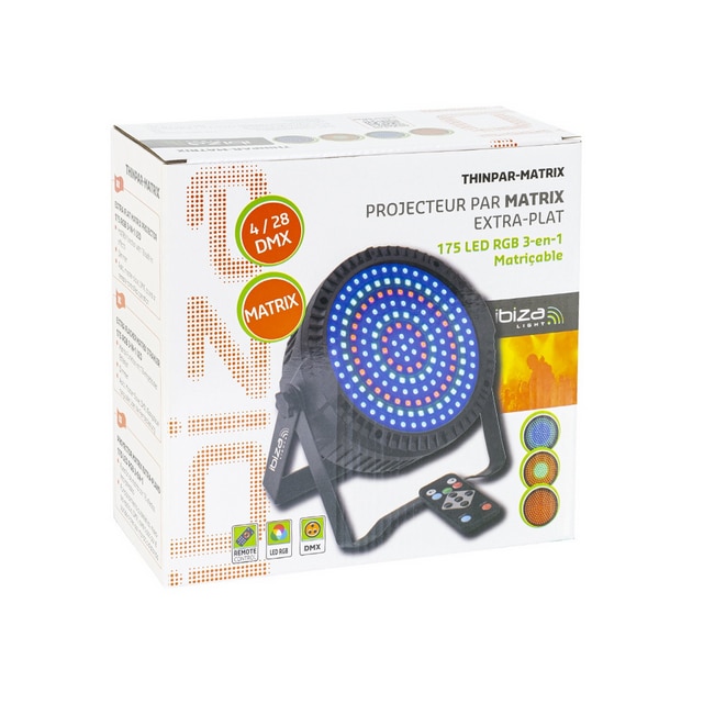 Proiector, Par Led RGB 175 LED-URI, Lumini decorative Matrix IBIZA ...