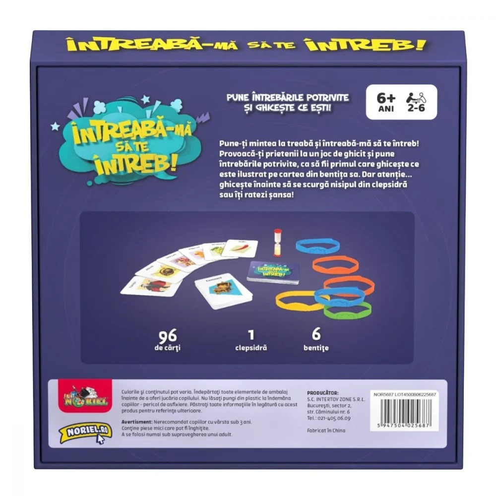 Joc de societate Noriel Games, Intreaba-ma sa te intreb - eMAG.ro