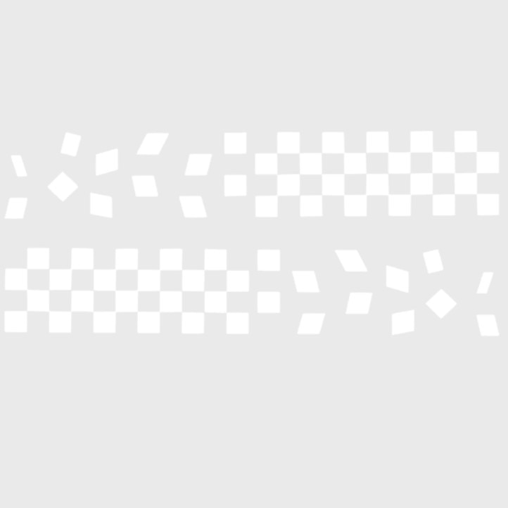 Sticker auto - Finish line - Alb - 2buc 70x12 cm - eMAG.ro