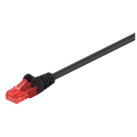 Set 10 cabluri, MicroConnect, PVC, U/UTP, Cat6, 1 m, Negru - eMAG.ro