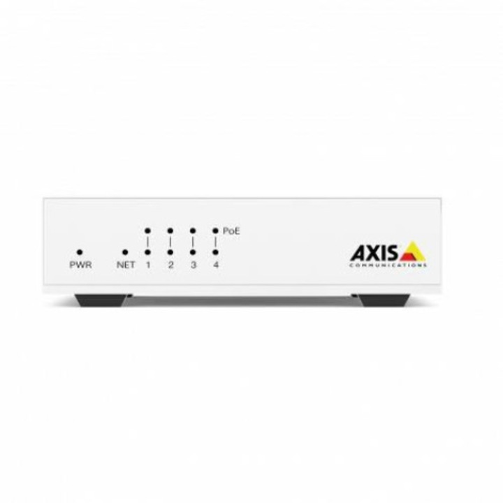 Switch Power over Ethernet, Axis, Alb - eMAG.ro