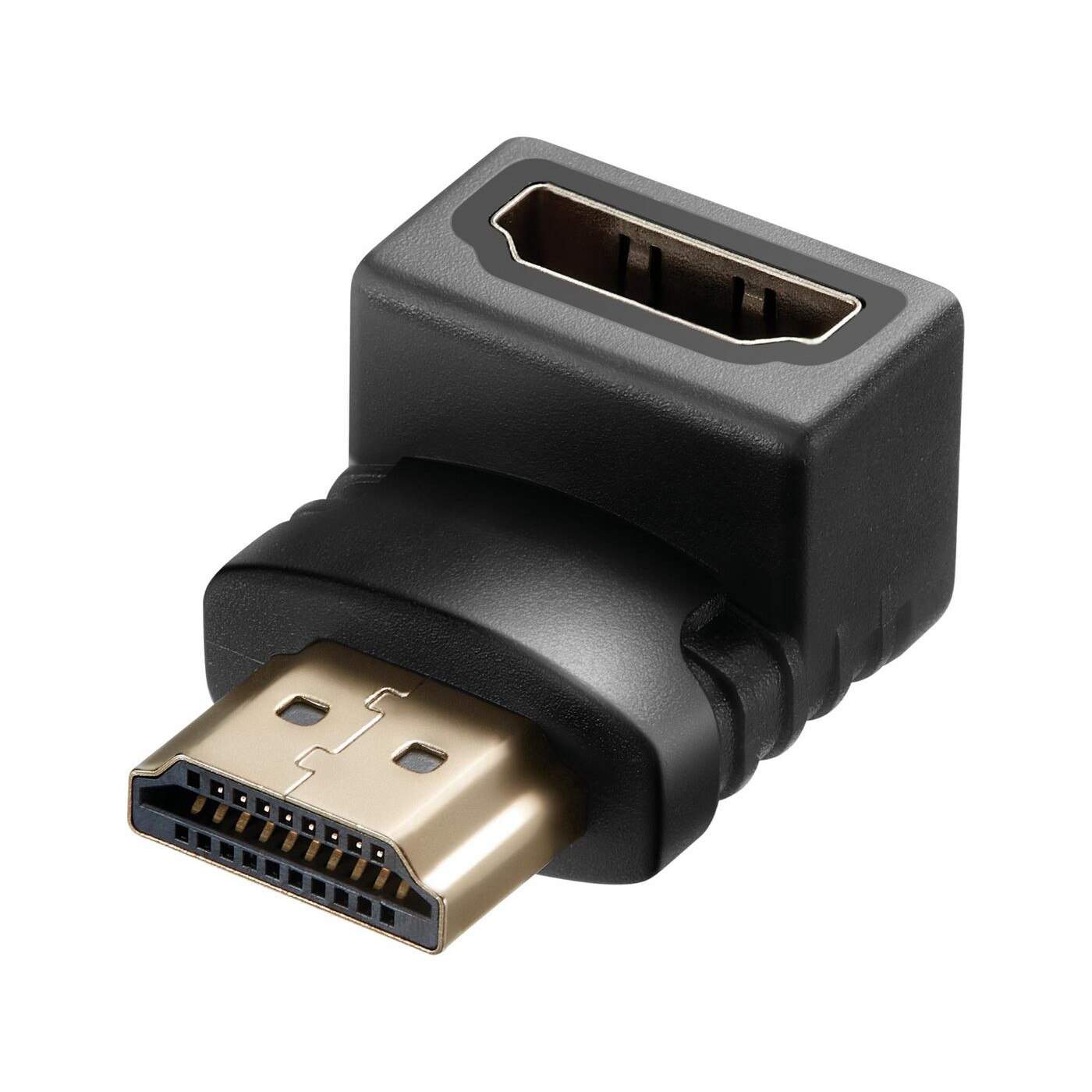 Mufa adaptor unghiular HDMI 1.4, Sandberg, Negru - eMAG.ro