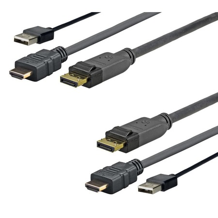 Cabluri HDMI/DP/USB, VivoLink, Negru - eMAG.ro