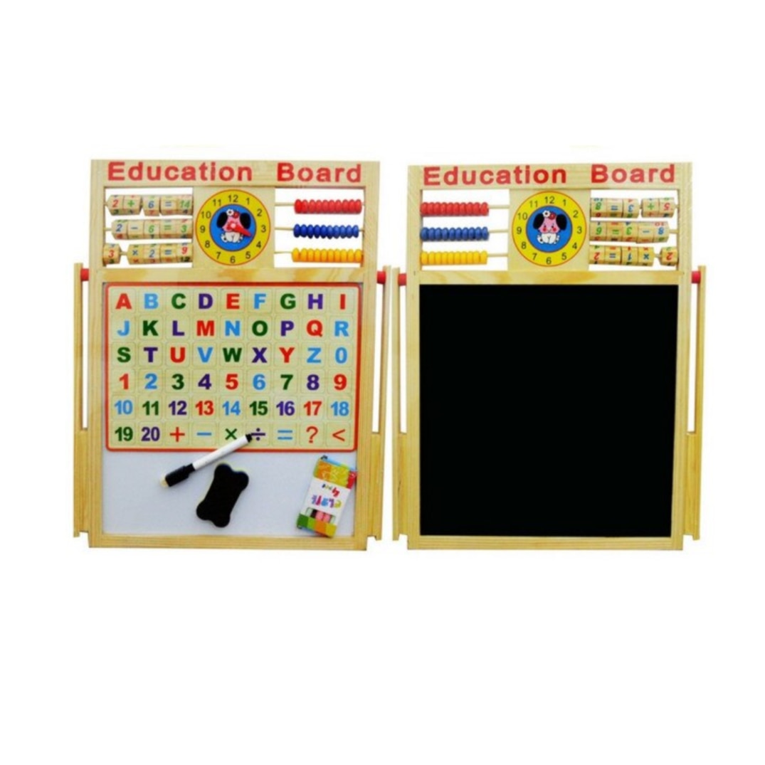 Tabla De Scris/ Magnetica multifunctionala + Alfabet 65 x 45 cm - eMAG.ro