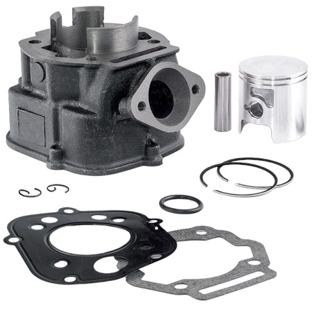 Комплект двигател за скутер, Balco, съвместим с Derbi Senda, Ebe, Ebs 70 cc, 47 mm, Водно ...