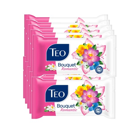 Set 10 x Sapun solid Teo Bouquet cu glicerina, 90 gr - eMAG.ro