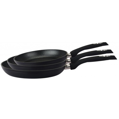 Set tigai din aluminiu,Royalty line,3 piese,20cm,24cm,28cm - eMAG.ro