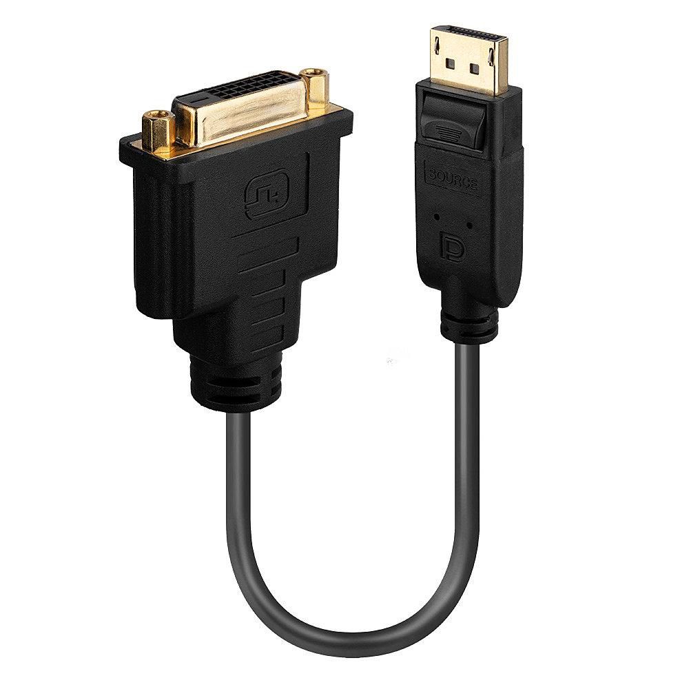 Adapter, Lindy, DP/Dvi-D, fekete - eMAG.hu