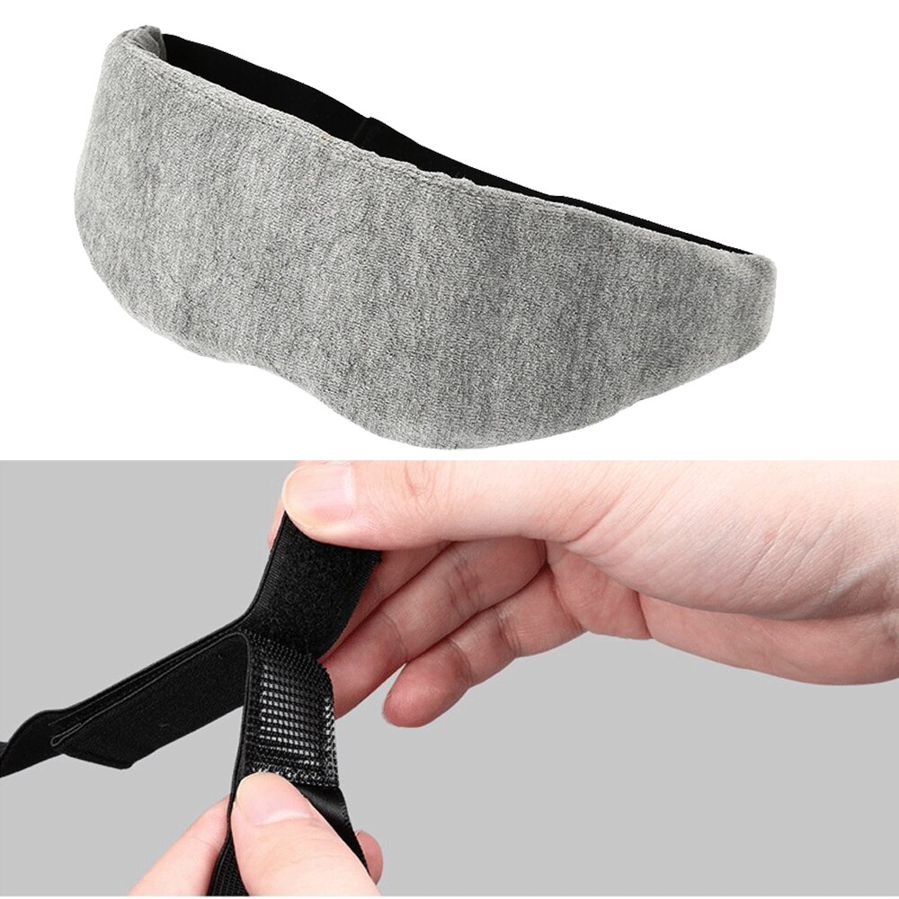 Masca pentru ochi, Spuma cu memorie 3D, Gri - eMAG.ro