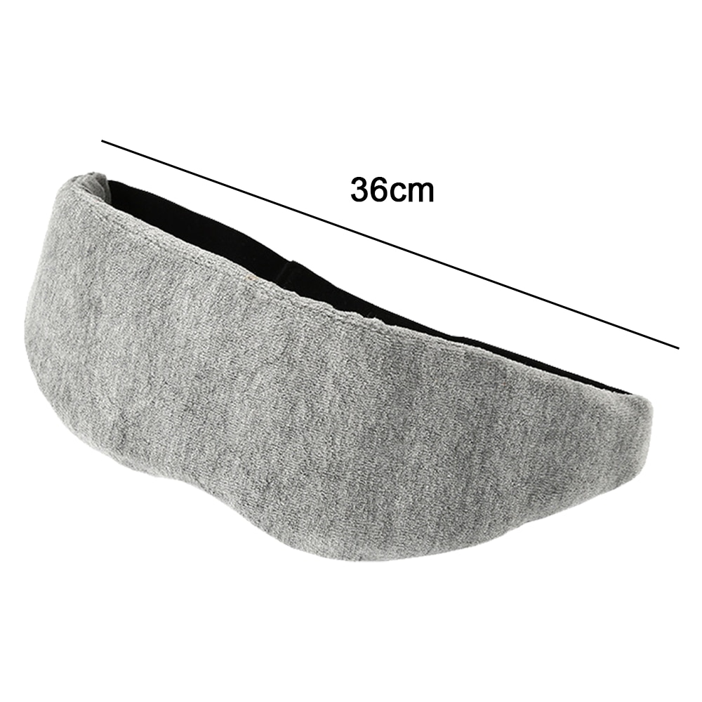 Masca pentru ochi, Spuma cu memorie 3D, Gri - eMAG.ro