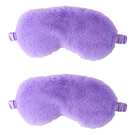 Set 2 masti pentru ochi, Plus, Violet - eMAG.ro