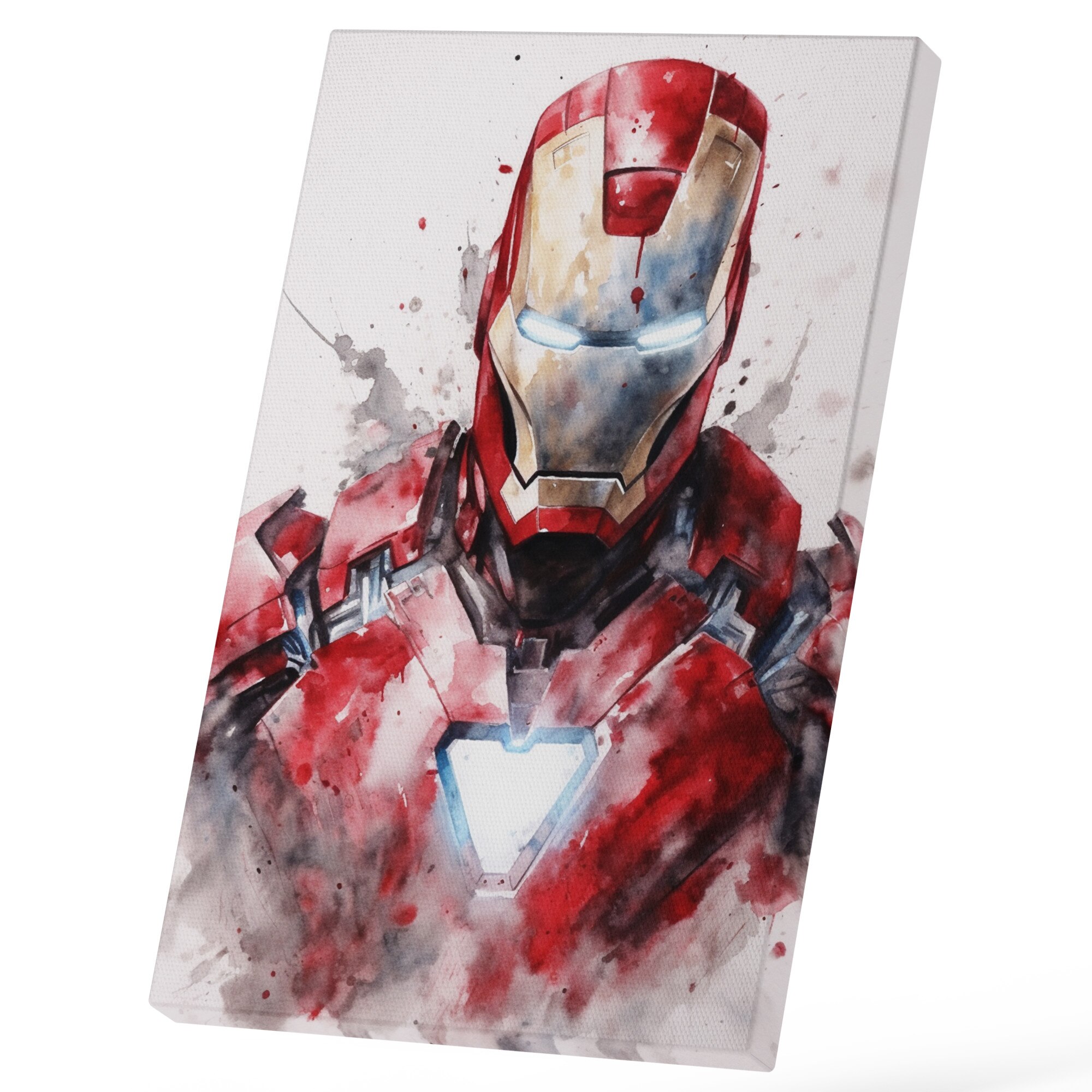 Tablou Canvas Cu Pictura Stearsa Portret Super Erou IronMan, Desene ...