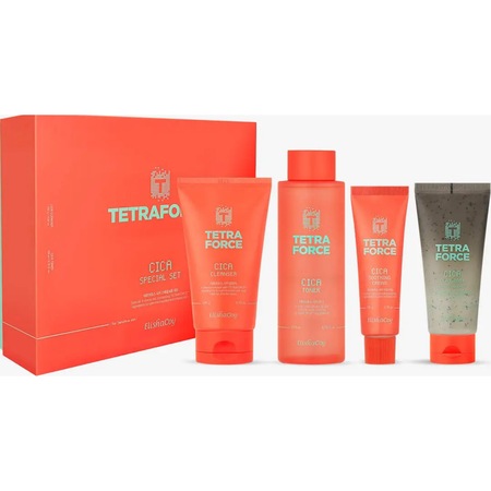 Set 4 cosmetice Tetraforce Toner 200 ml, Cream 50 ml, Cleanser 150 ml ...