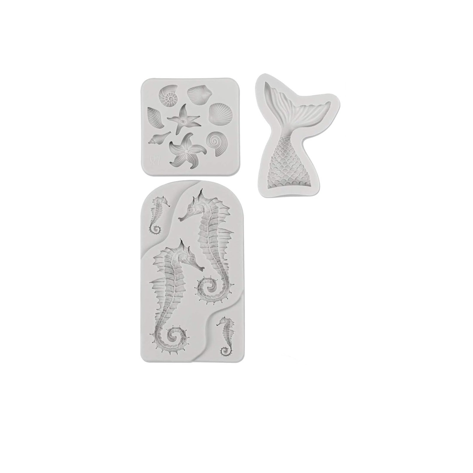 Set Forme pentru tort, Silicon, Gri - eMAG.ro