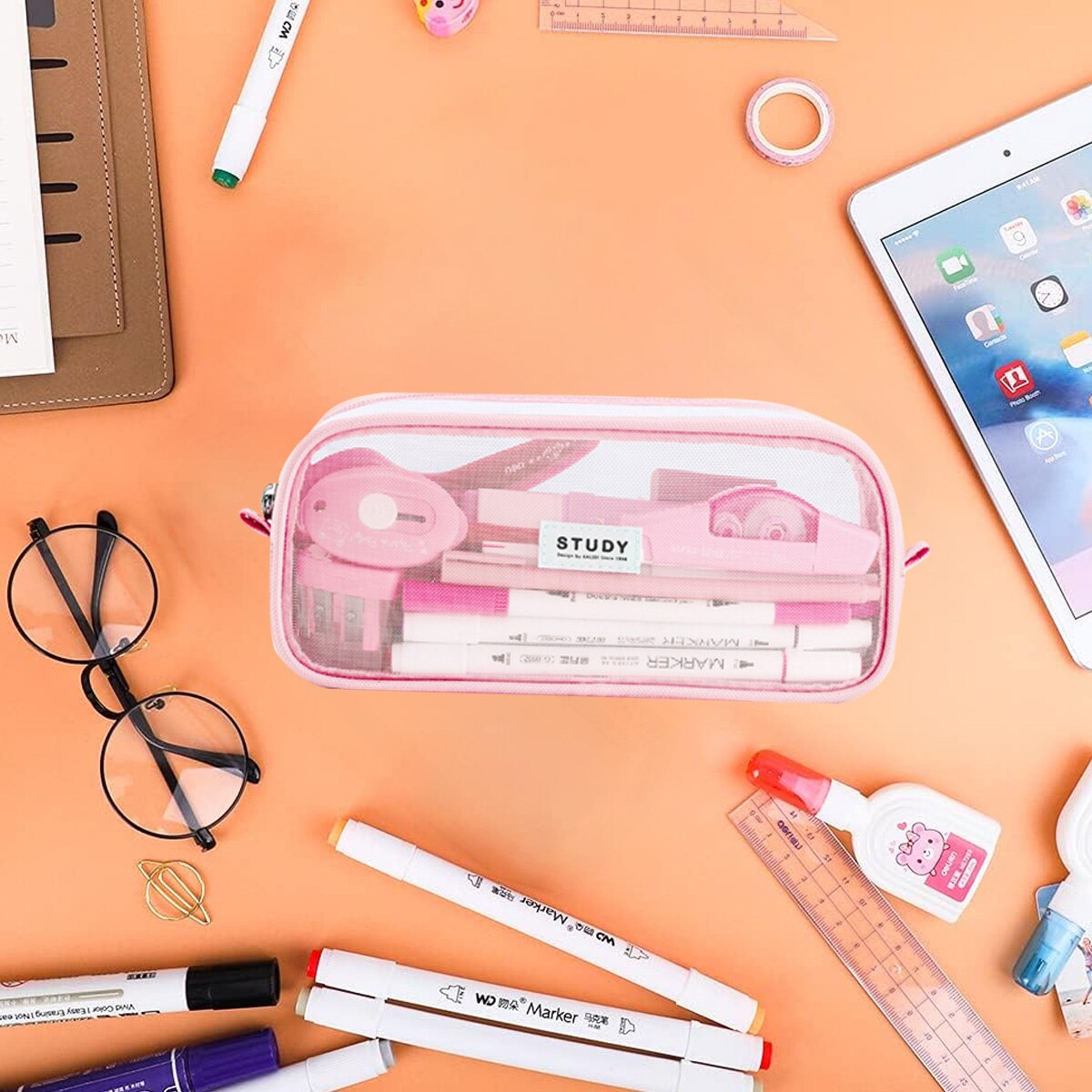 Penar, GelldG, Nylon, Roz/Transparent - eMAG.ro