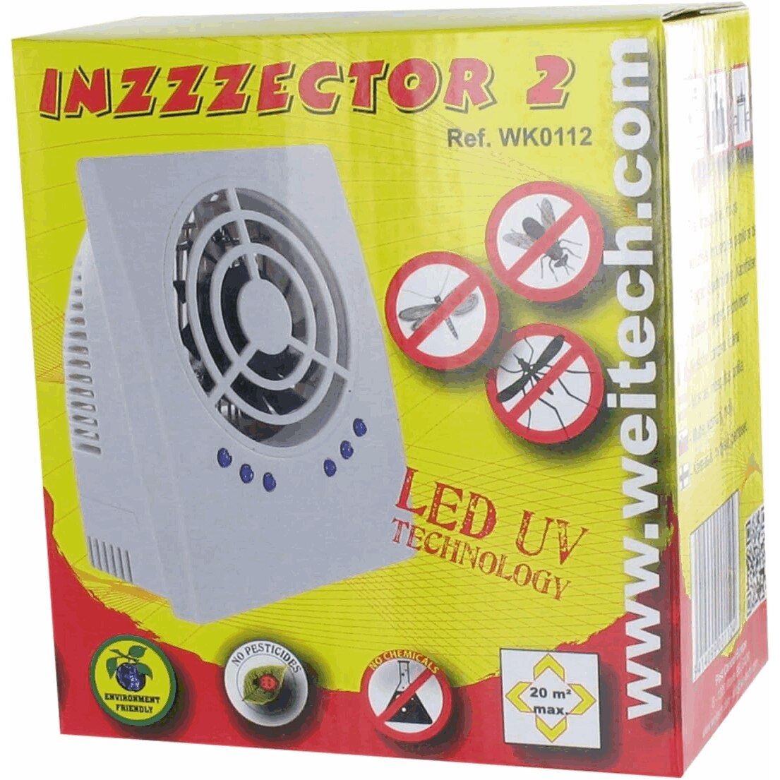 Aparat profesional anti insecte zburatoare, LED UV Tehnology, 20 mp ...