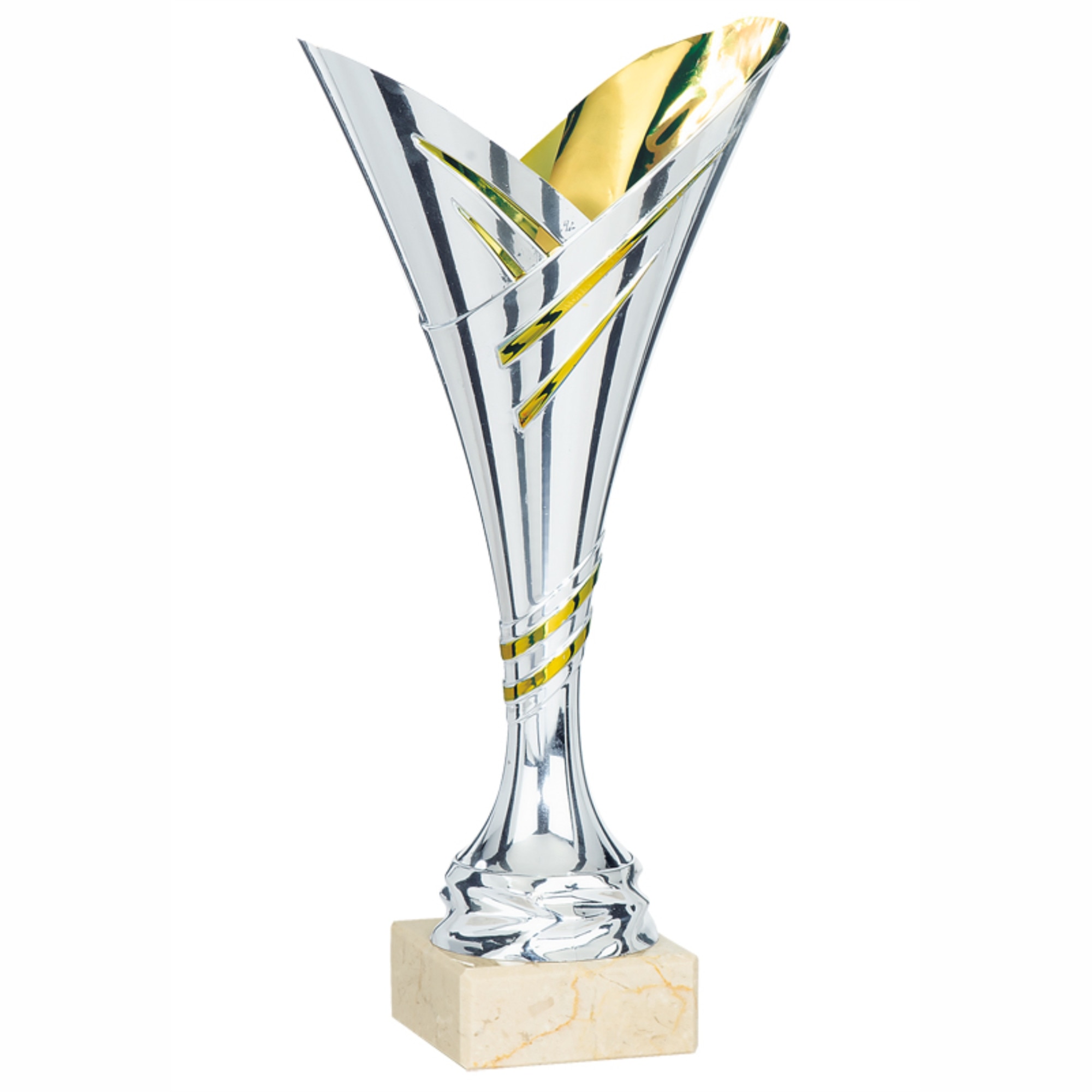 Cupa Plastic, Marmura, 33 cm inaltime - eMAG.ro