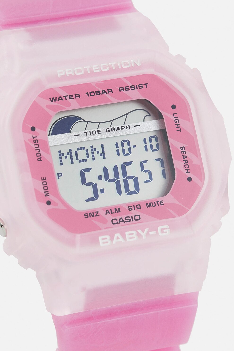 Casio, Ceas digital cu detaliu logo, Roz - eMAG.ro