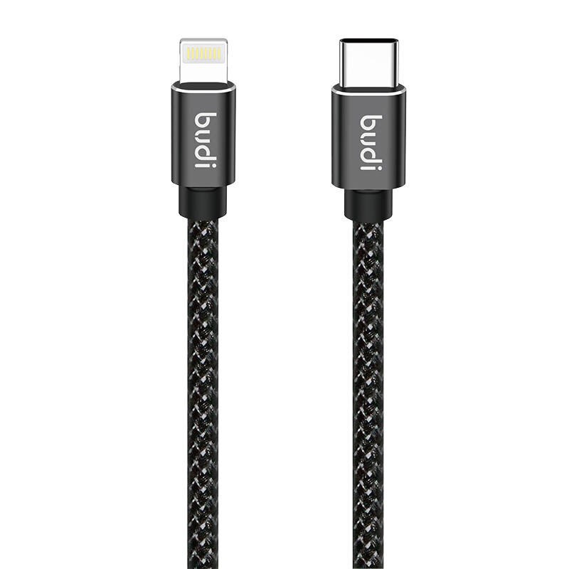 Cablu tip c la lightning Budi 1m - eMAG.ro
