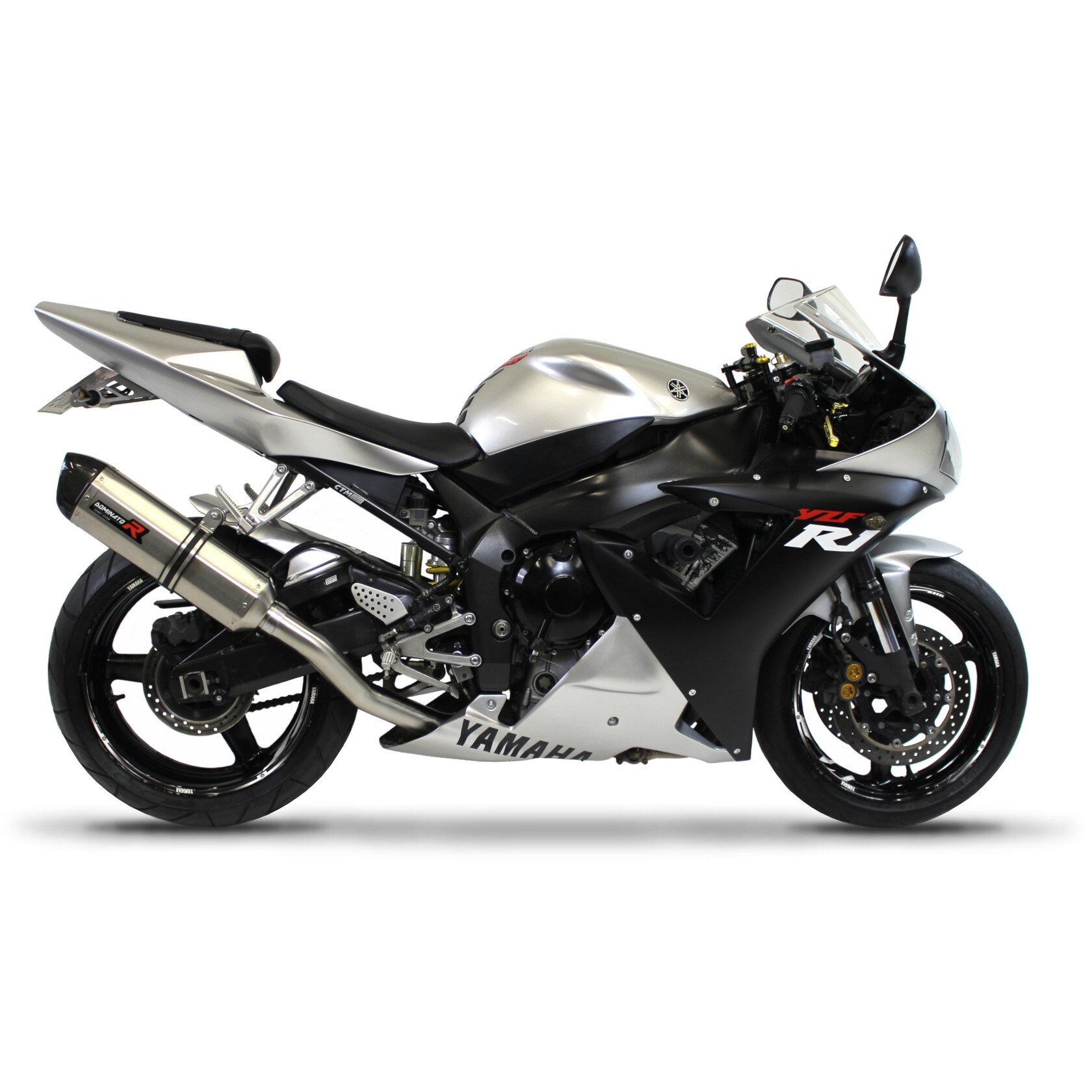 Ауспух, Dominator, Stainless, Yamaha YZF R1 1000 RN09, Silver/ Black ...