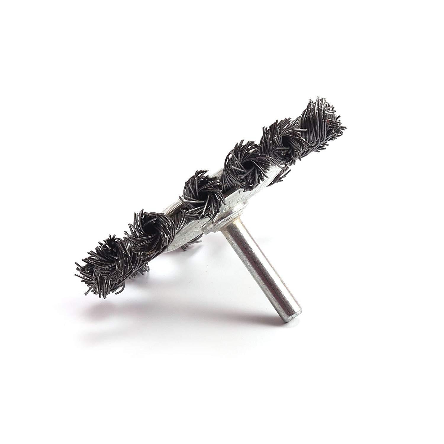 Perie de sarma, 3 inci, Pentru indepartare rugina/vopsea, Pentru ...