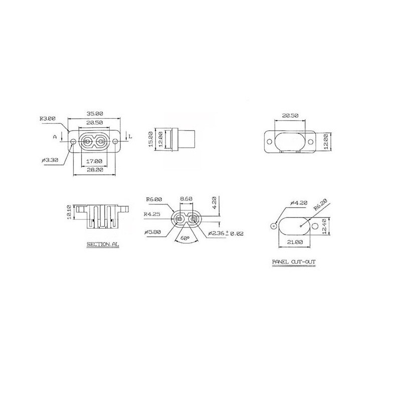 Фасунга, 240V, черна - eMAG.bg
