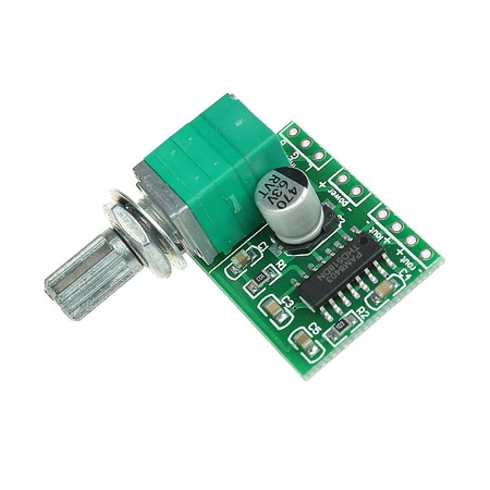 Modul amplificator audio, Model PAM8403 2501, 2 x 3 W - eMAG.ro