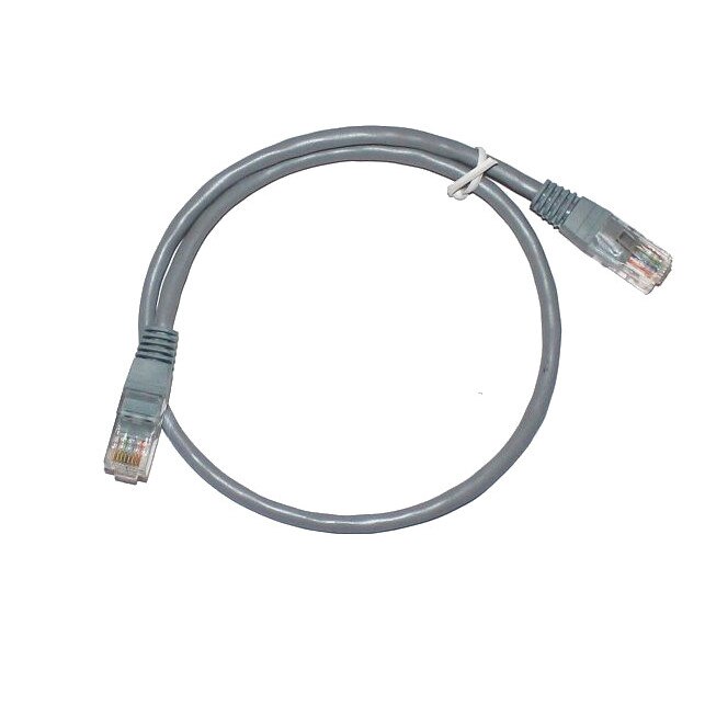Cablu de retea, 0.5m, Gri - eMAG.ro