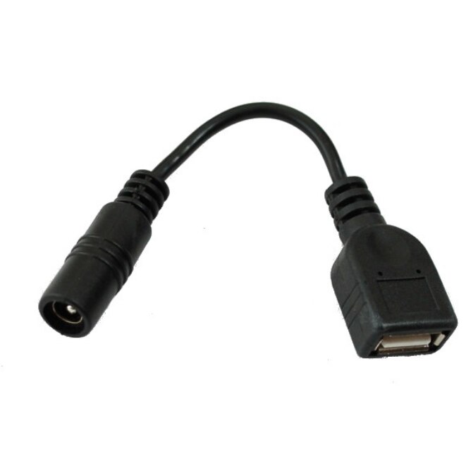 Adaptor mufa 2.1/5.5 -USB A, Negru - eMAG.ro