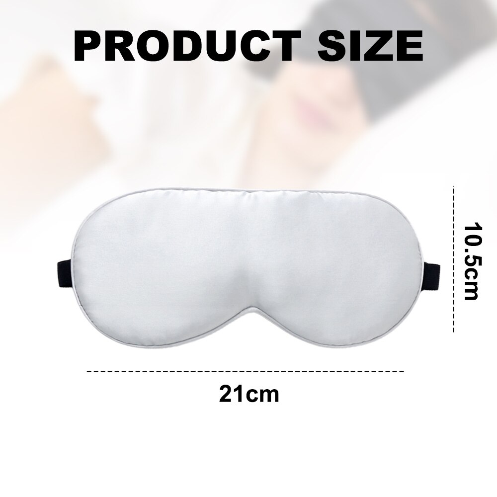 Masca pentru ochi, Matase, Gri - eMAG.ro