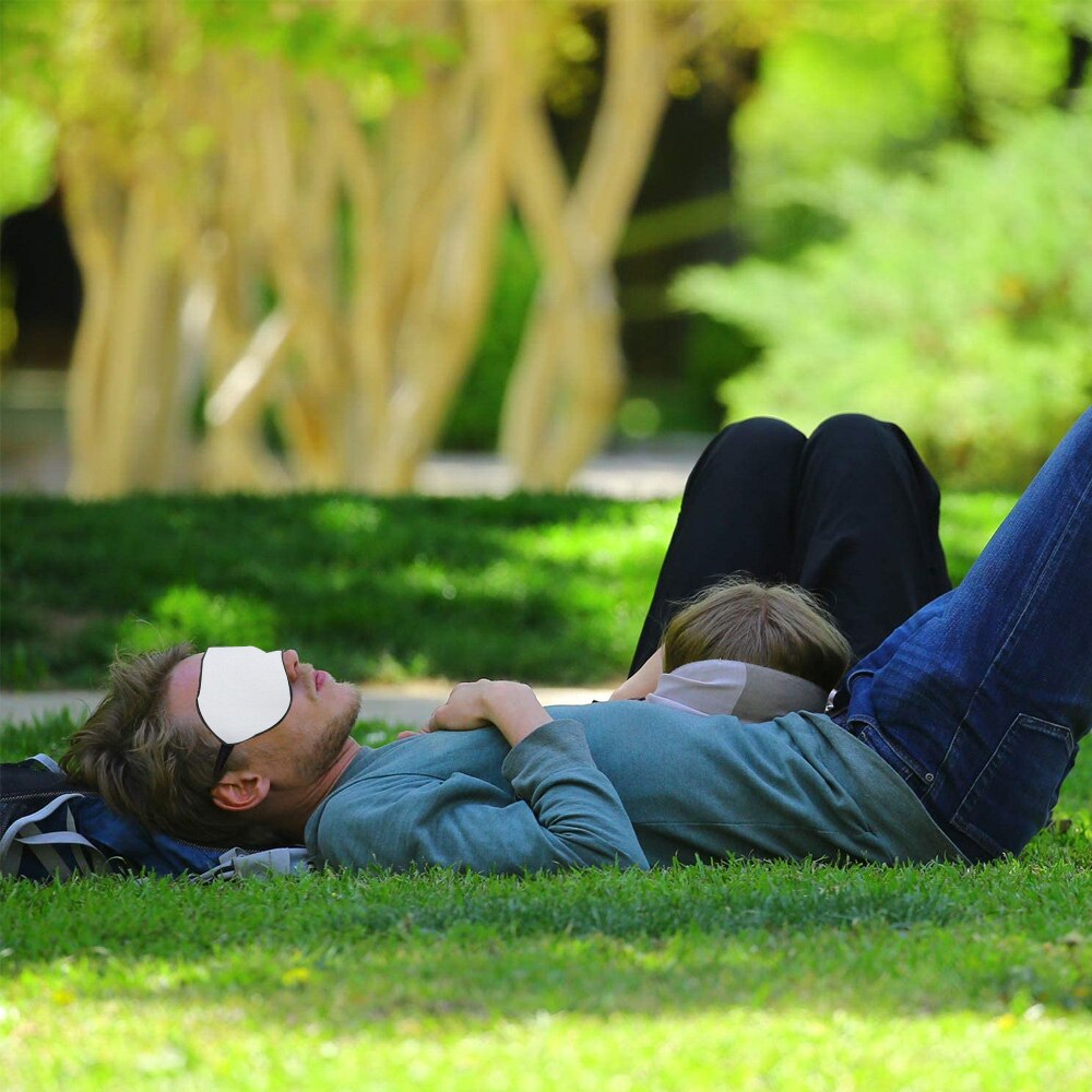 Masca pentru ochi, Matase, Gri - eMAG.ro