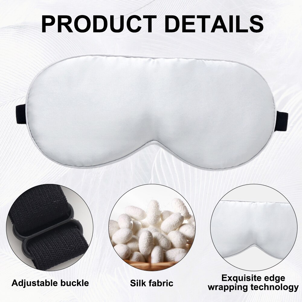 Masca pentru ochi, Matase, Gri - eMAG.ro