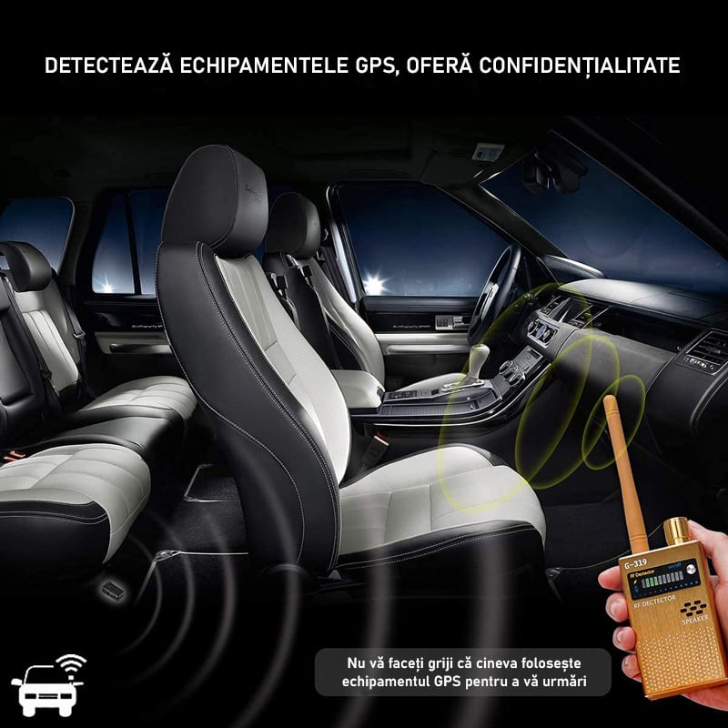 Detector aparate de spionaj wireless, GPS / CDMA / GPRS, Wi-Fi ...