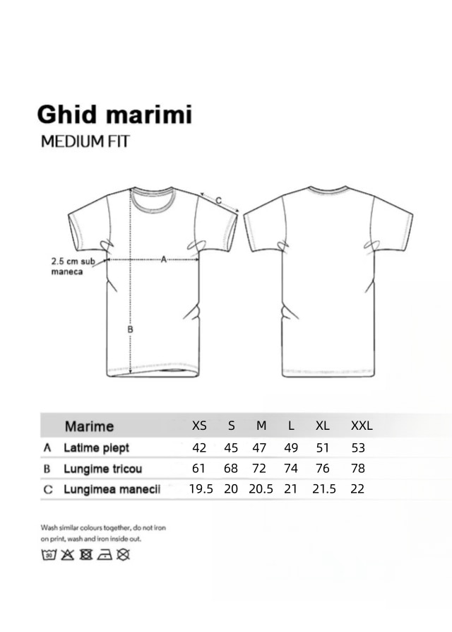 Set 2 Tricouri Albe Barbati, 100% bumbac, Marime S - eMAG.ro