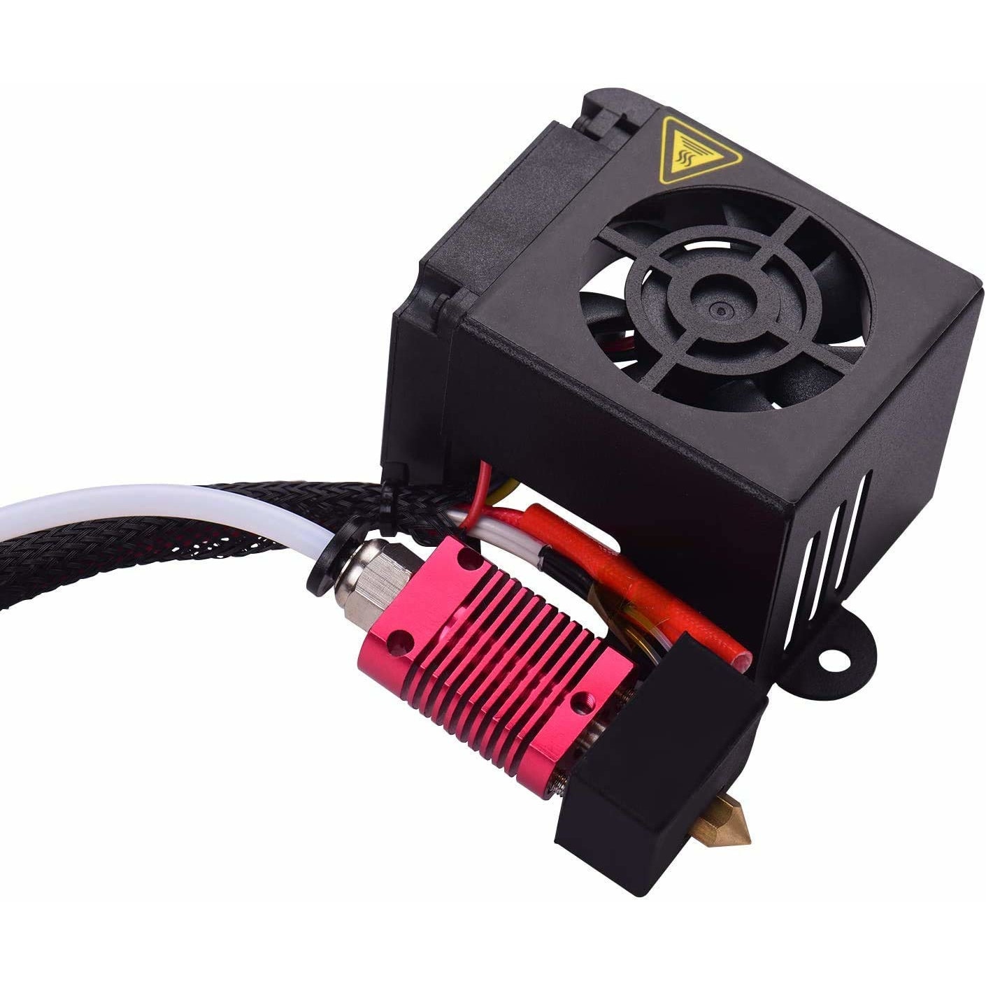Kit extruder pentru imprimanta 3D Ender 3, Silicon, 24V 40W, Negru ...