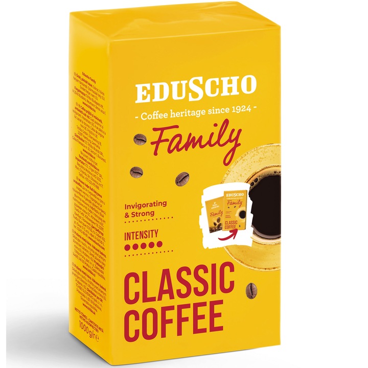 Cafea macinata, Eduscho Family, 1 kg - eMAG.ro