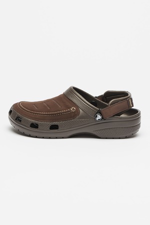 Crocs, Saboti slingback cu bareta velcro, Maro, 42-43 - eMAG.ro